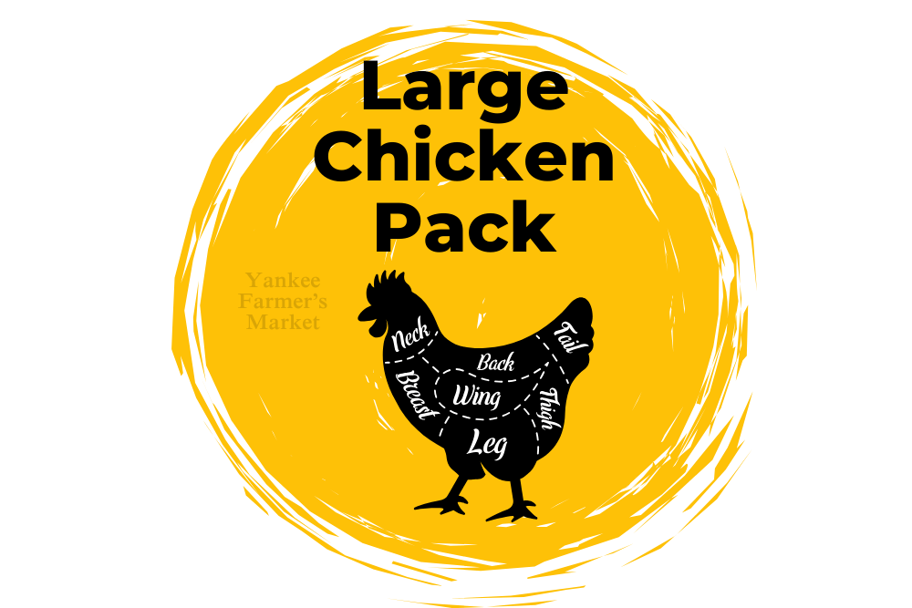 Naturally Raised Large Chicken Package | Yankee Farmer's Market