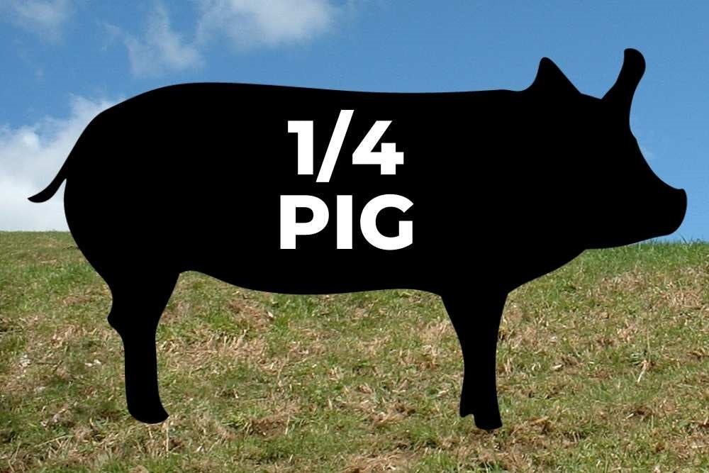 1/4 Pig Bulk Package - Pastured Pork | Yankee Farmer's Market