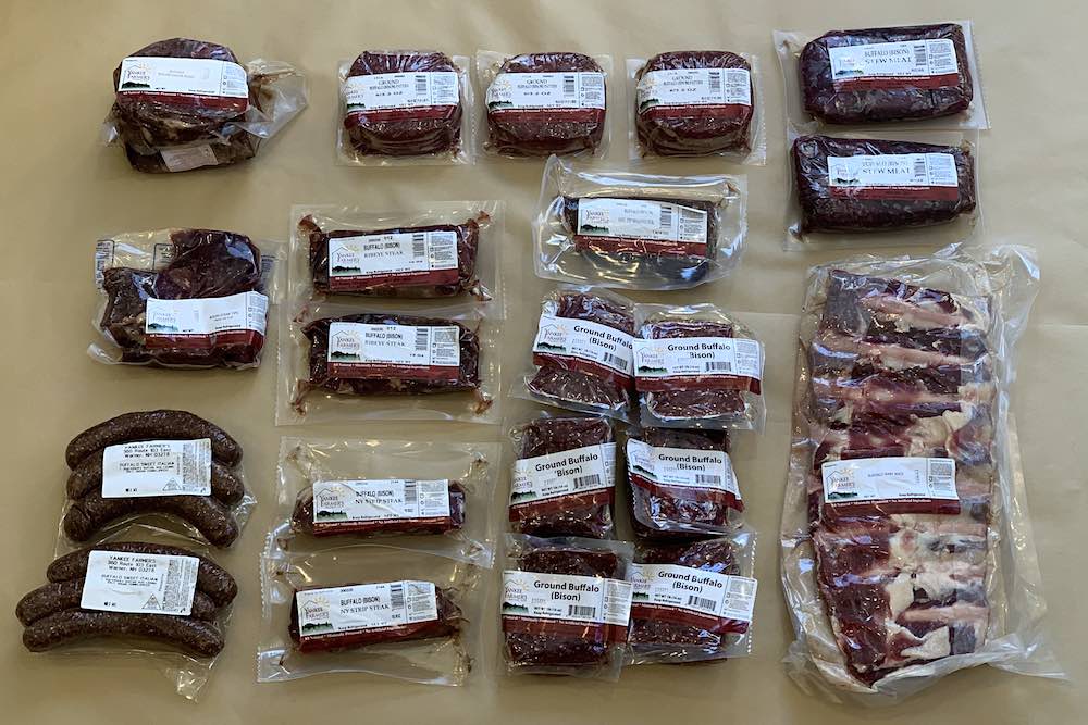 Buffalo Freezer Teaser - Buffalo Meat | Yankee Farmer's Market
